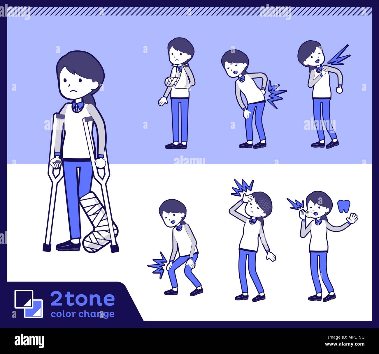 Women store clerk drawing hi-res stock photography and images - Alamy