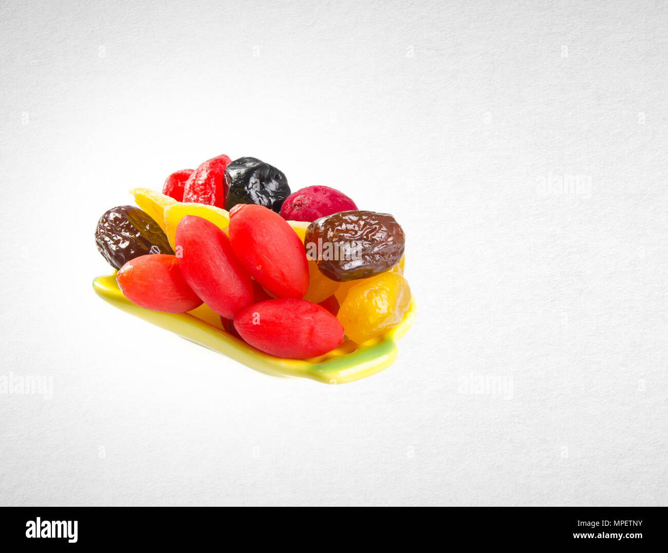 Dried fruits or assorted preserved fruits on background Stock Photo - Alamy