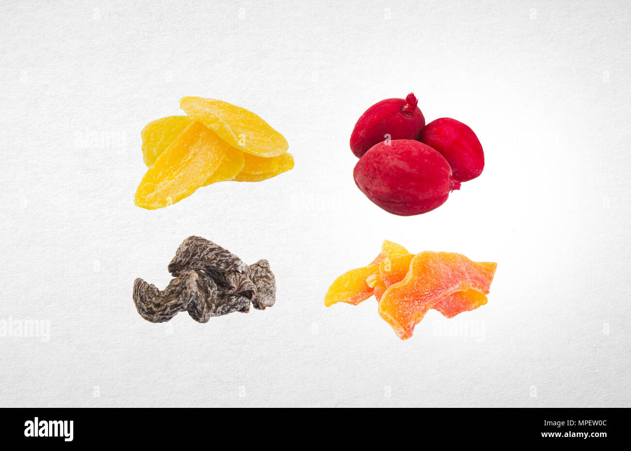 Dried fruits or assorted preserved fruits on background Stock Photo - Alamy