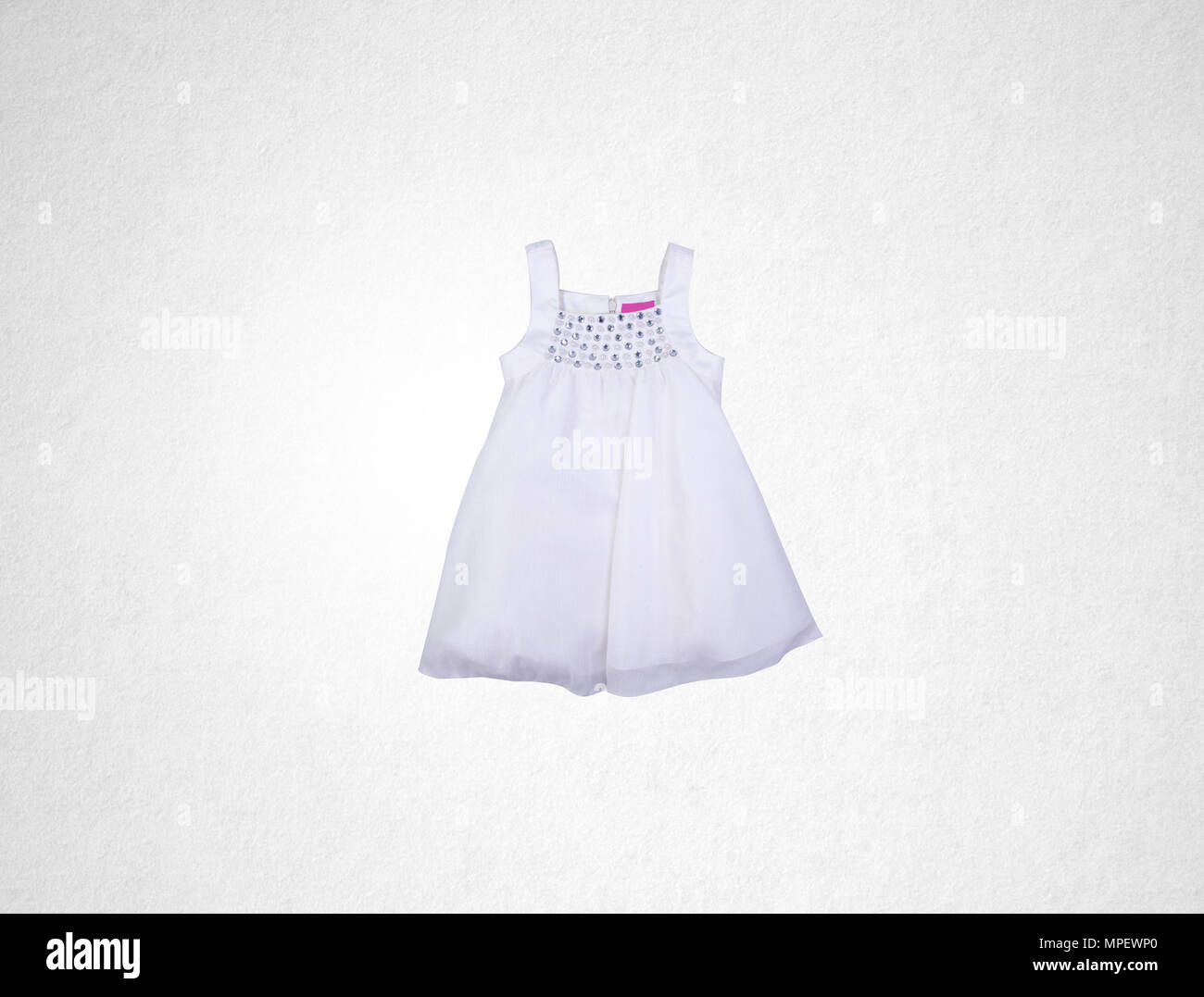Dress for girls on the white background Stock Photo - Alamy
