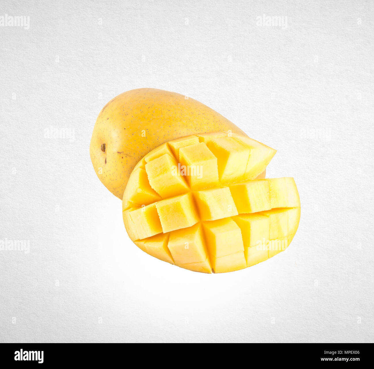 mango or yellow mango on a background Stock Photo - Alamy