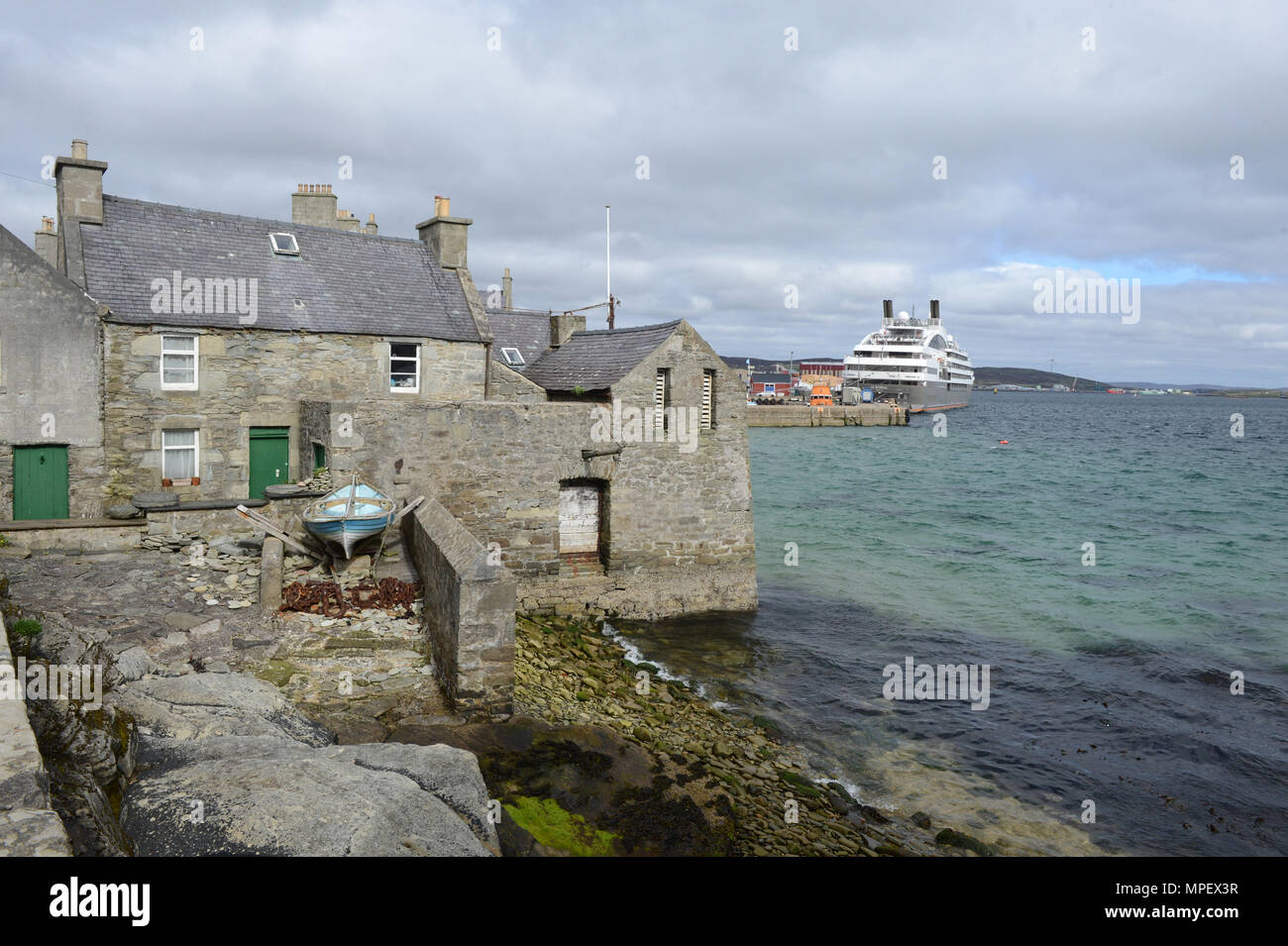 The Lodberries in Lerwick the iconic building depicted as the home of Jimmy Perez in the BBC ...