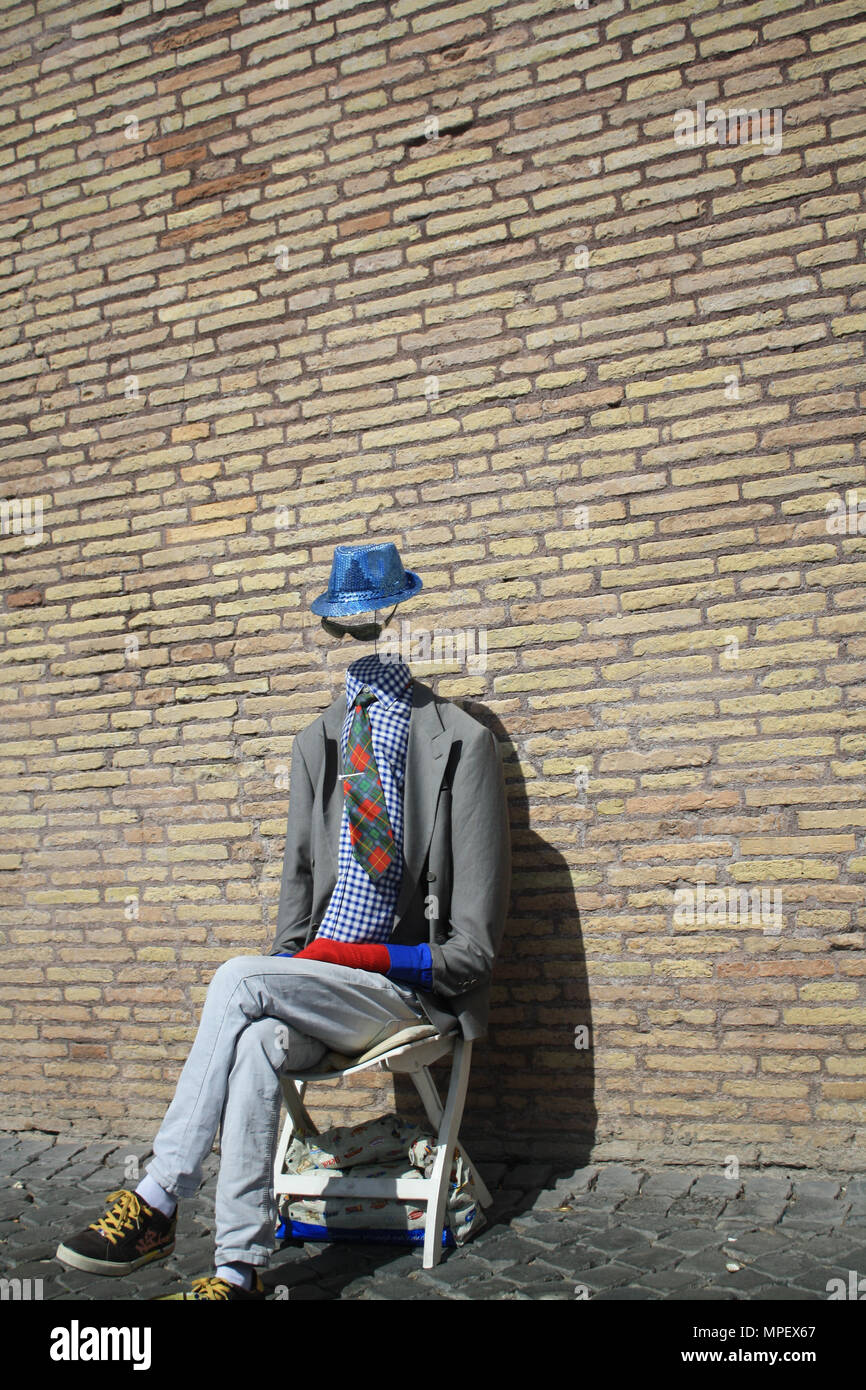 Surrealism Street Art Performance Stock Photo - Alamy