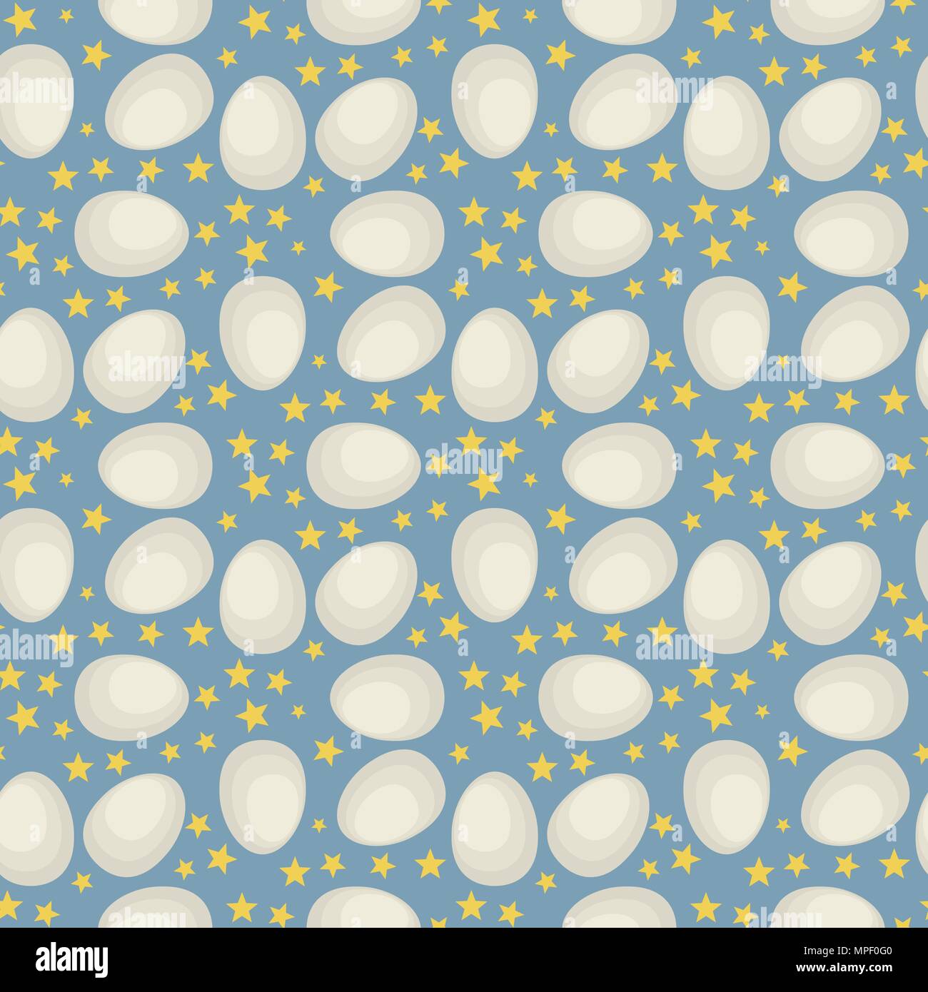 Egg seamless pattern vector illustration Stock Vector Image & Art - Alamy