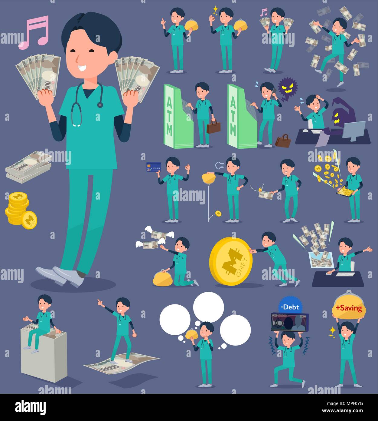 Think surgical Stock Vector Images - Alamy