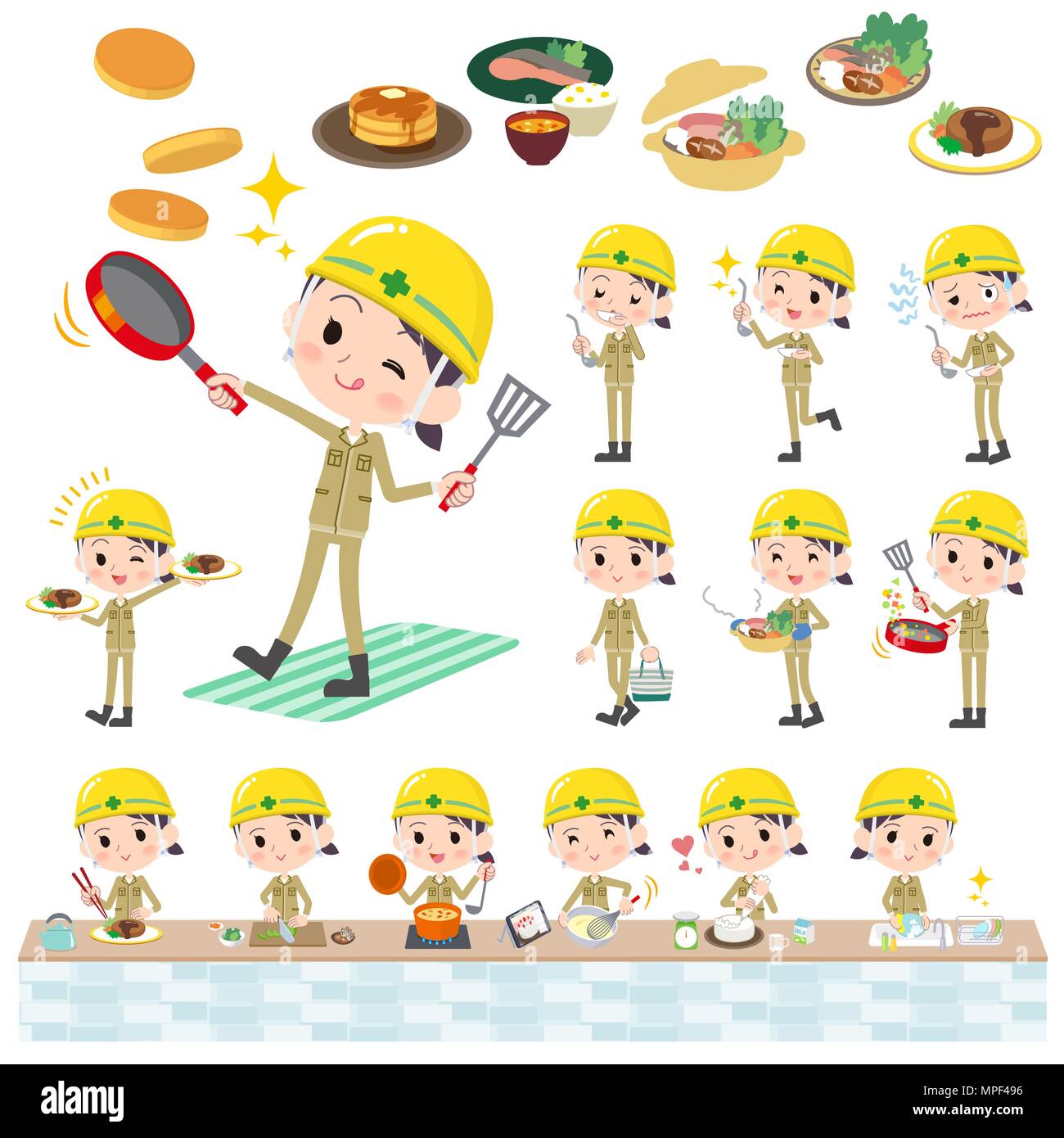 Cake construction Stock Vector Images - Alamy