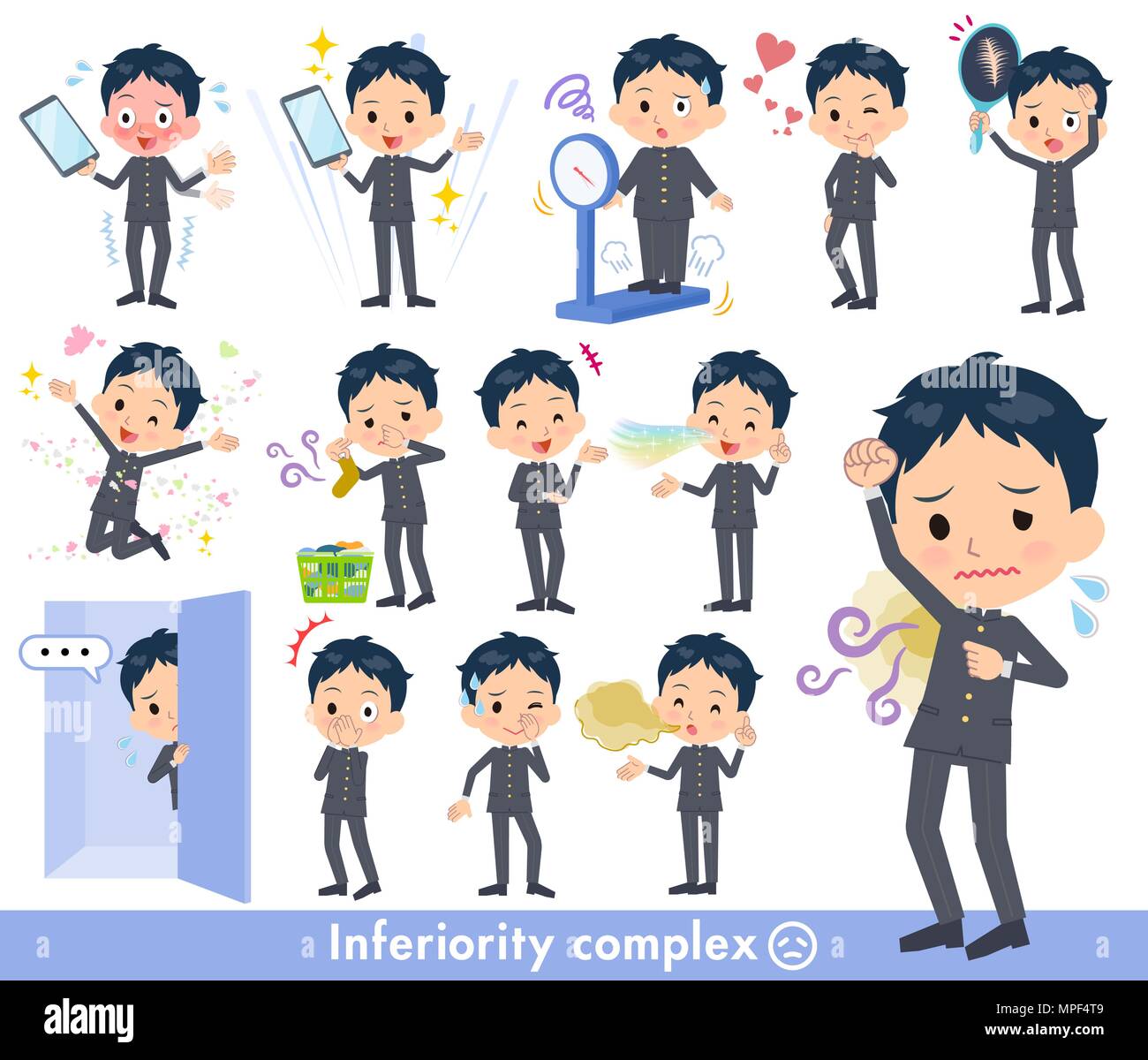 Chubby school Stock Vector Images - Alamy