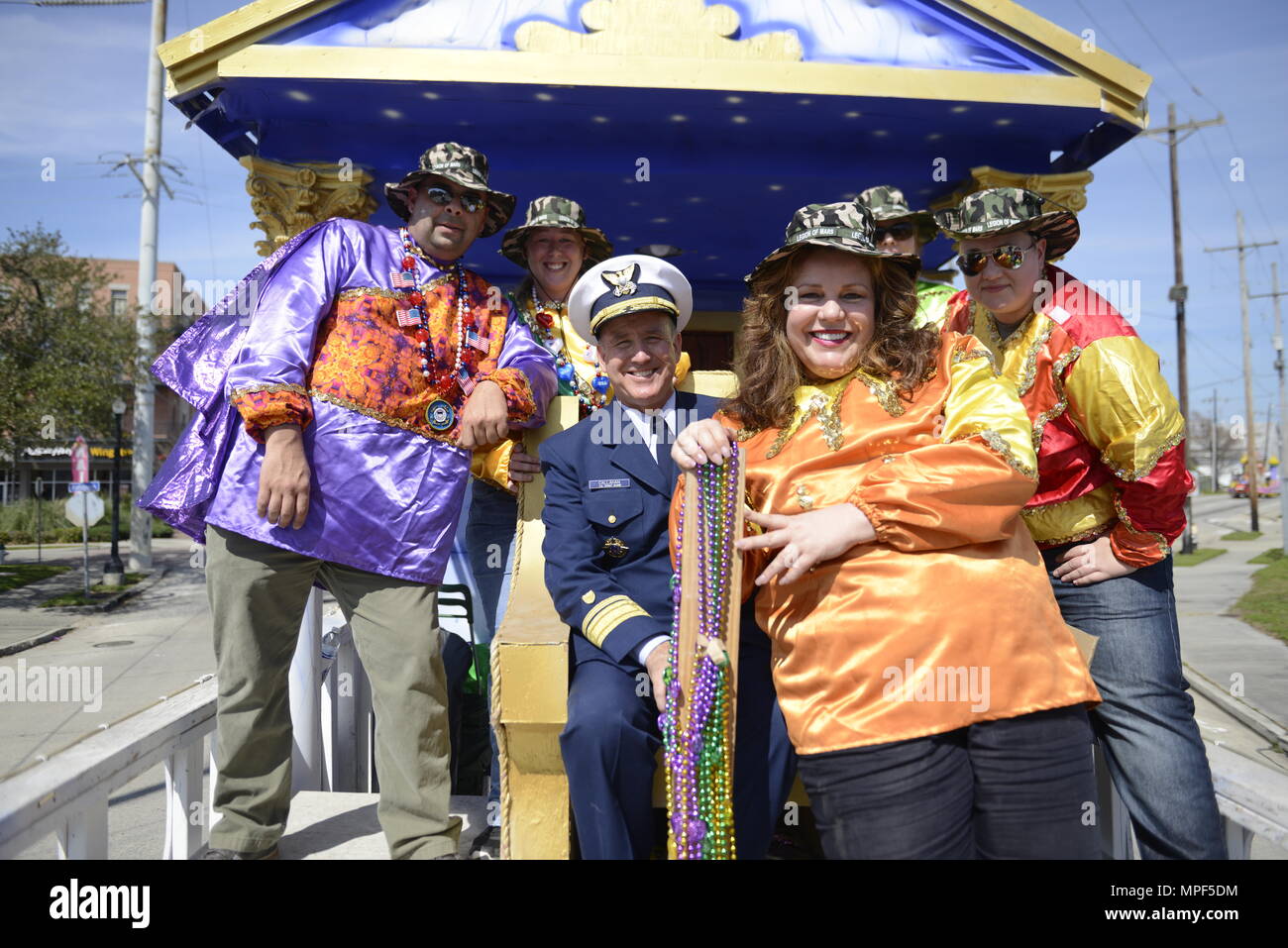 Rear Adm. Dave Callahan, Eighth Coast Guard District Commander, took ...