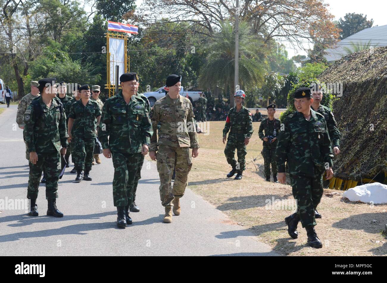 Royal Thai Army 3rd Infantry Division Commander Major General Somchart ...