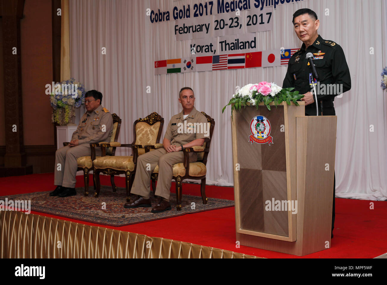 Royal Thai Armed Forces Lt. Gen. Somchai Wongwaipanich, director of the ...