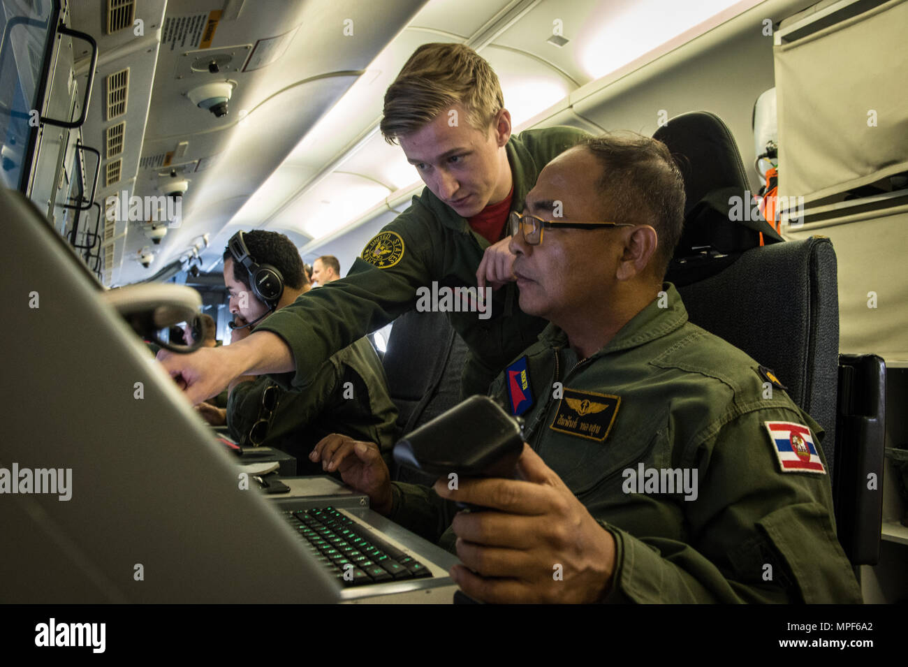 U.S. Navy Aviation Warfare Systems Operator 3rd Class Chase Moyer ...