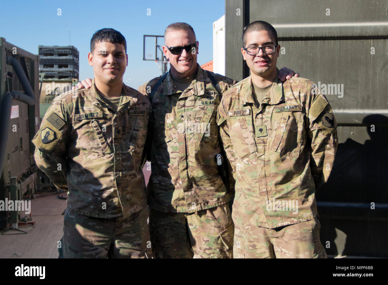 Brig. Gen. Robert D. Harter, deputy commanding general of the 1st ...