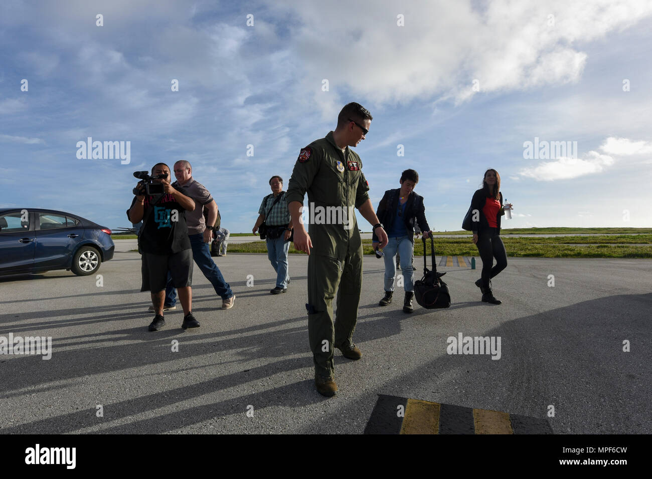 U.S. Air Force Capt. Brian Navin, 909th Air Refueling Squadron pilot ...