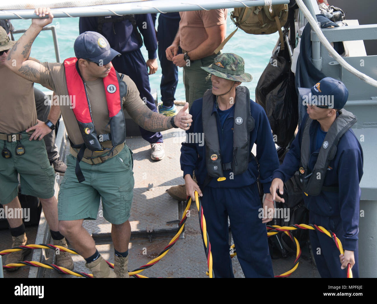 Seabee utilities technician hi-res stock photography and images - Alamy