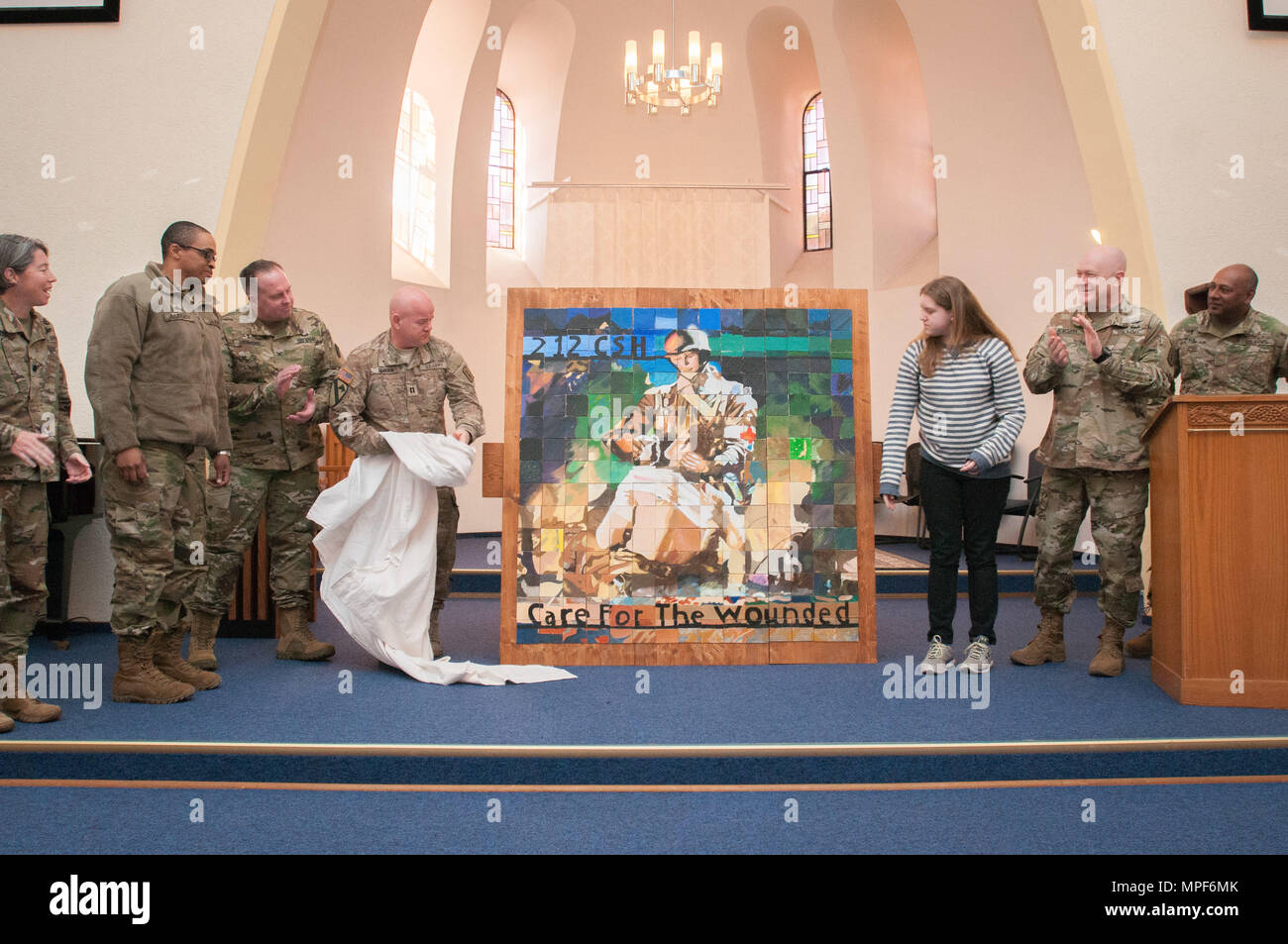 LANDSTUHL, Germany – Chaplain (Capt.) David Redden, 212th Combat ...