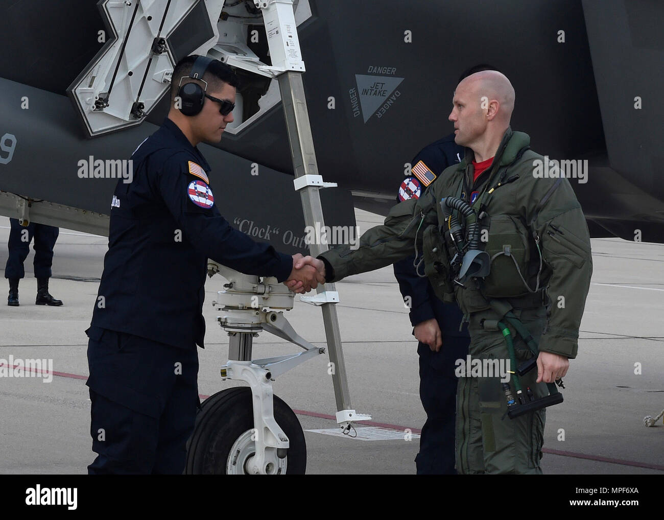 Maj. Will Andreotta, 61st Fighter Squadron heritage flight pilot ...