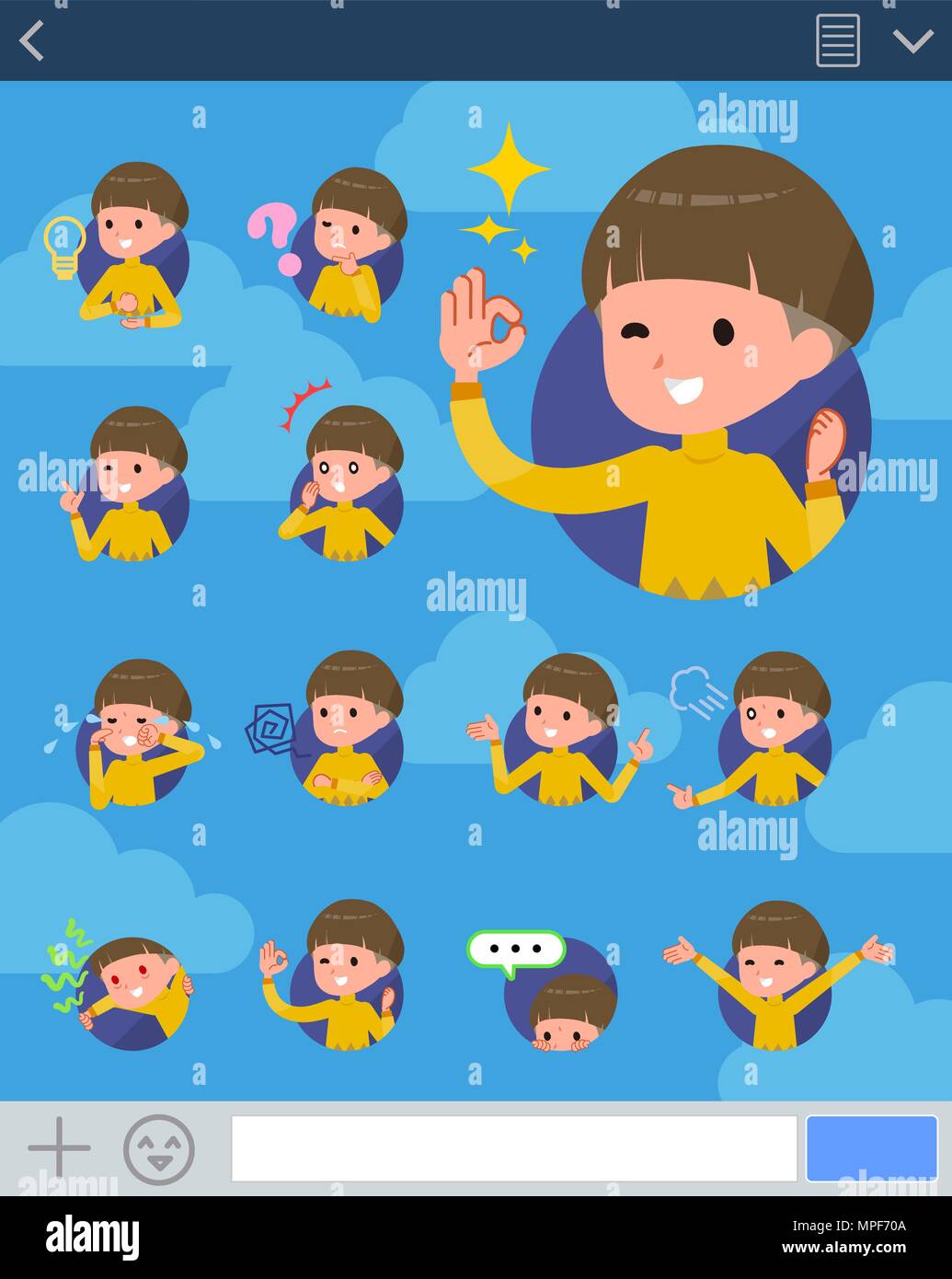 Hair consultation vector vectors Stock Vector Images - Alamy