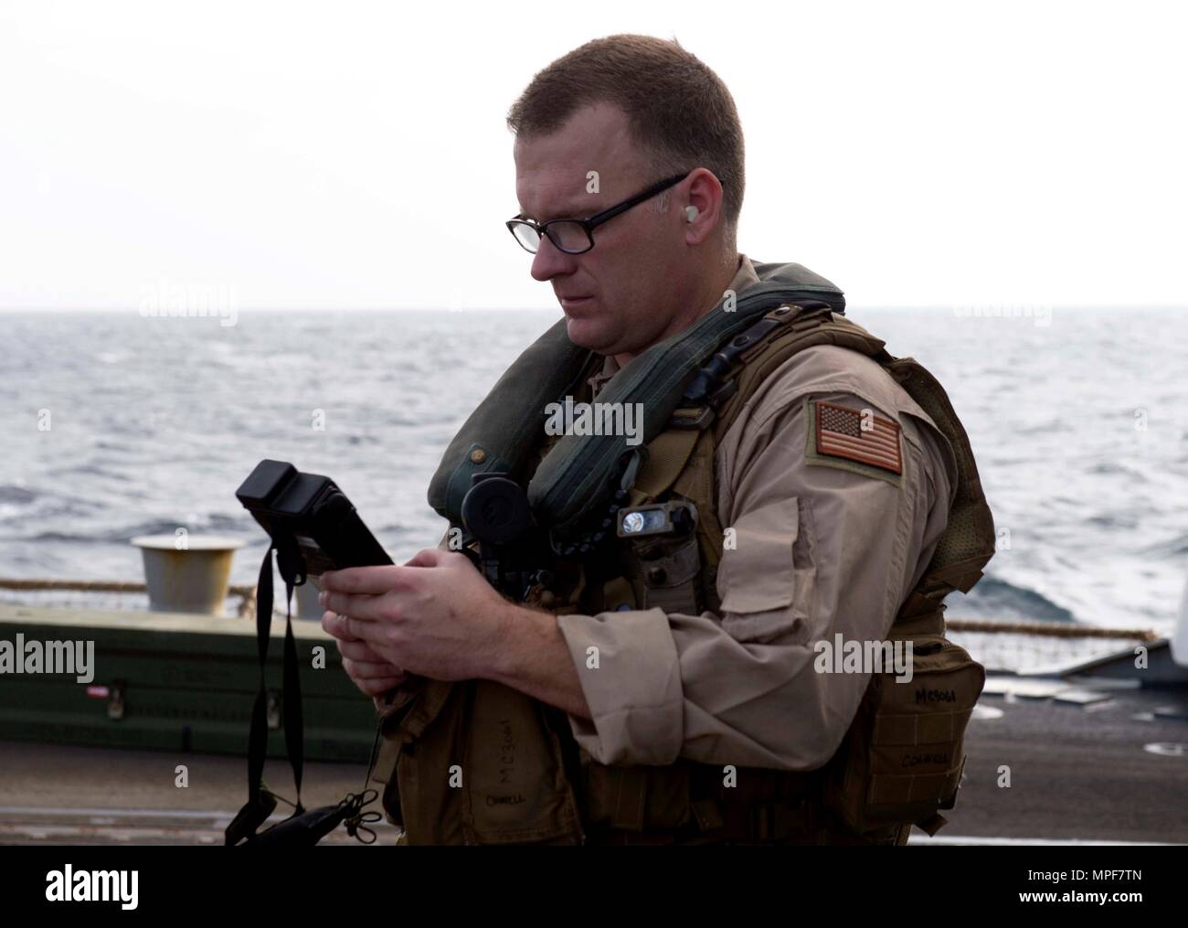 170215-N-NB178-024 RED SEA (Feb. 15, 2017) Naval Air Crewman ...