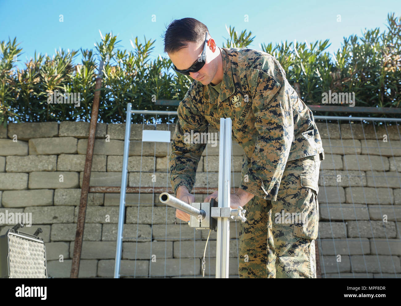 Sgt. Derek Turner, an explosive ordnance disposal technician with ...