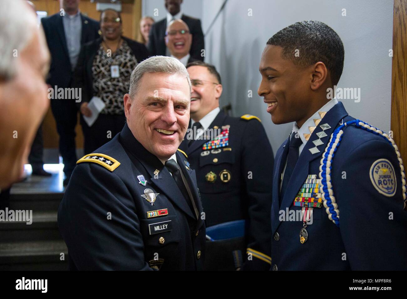 Gen mark a milley chicago hi-res stock photography and images - Alamy