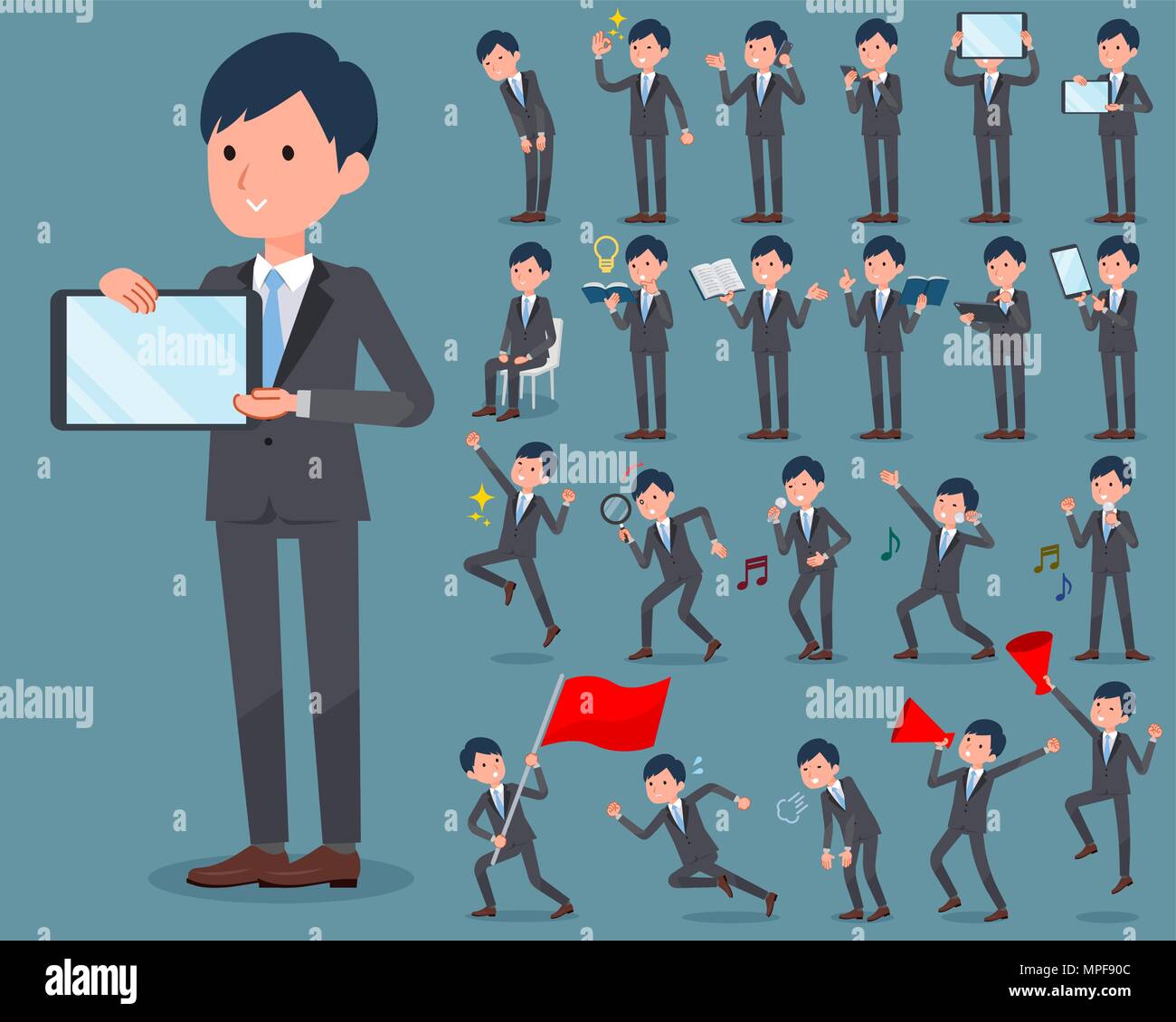 Music notes on chair Stock Vector Images - Alamy