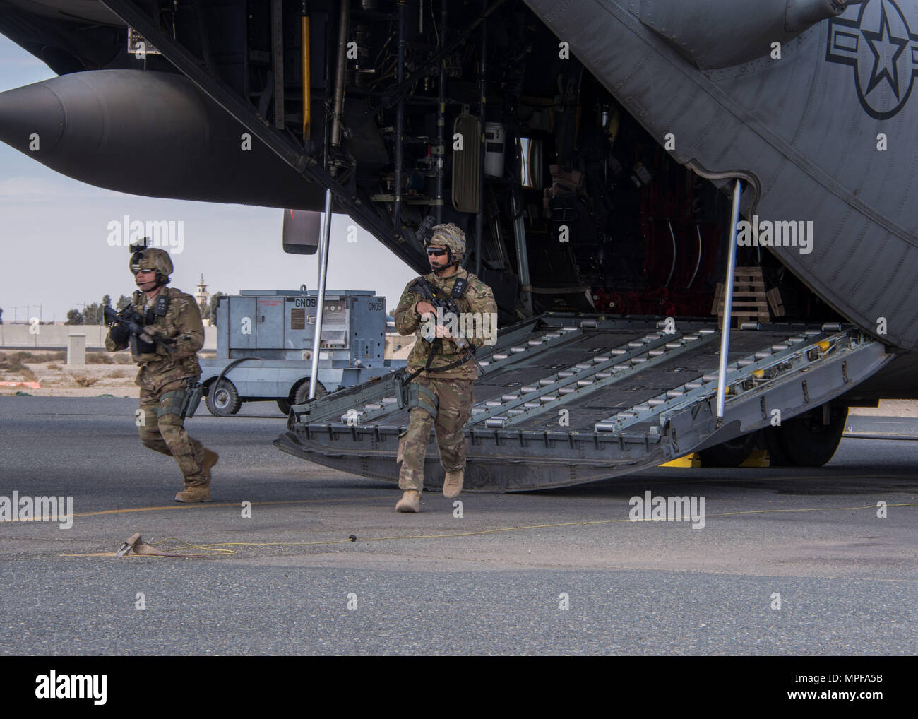 Staff Sgt. Ryan Malicki, left, and Senior Airman Ryan Donato, right ...