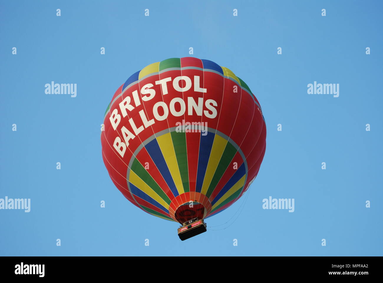 Bristol Hot Air Balloon Stock Photo - Alamy