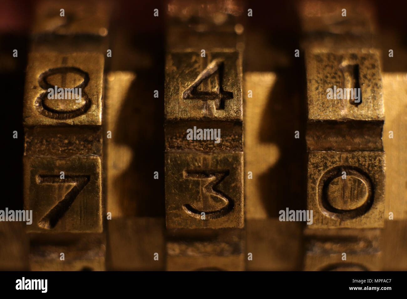 Number codes hi-res stock photography and images - Alamy