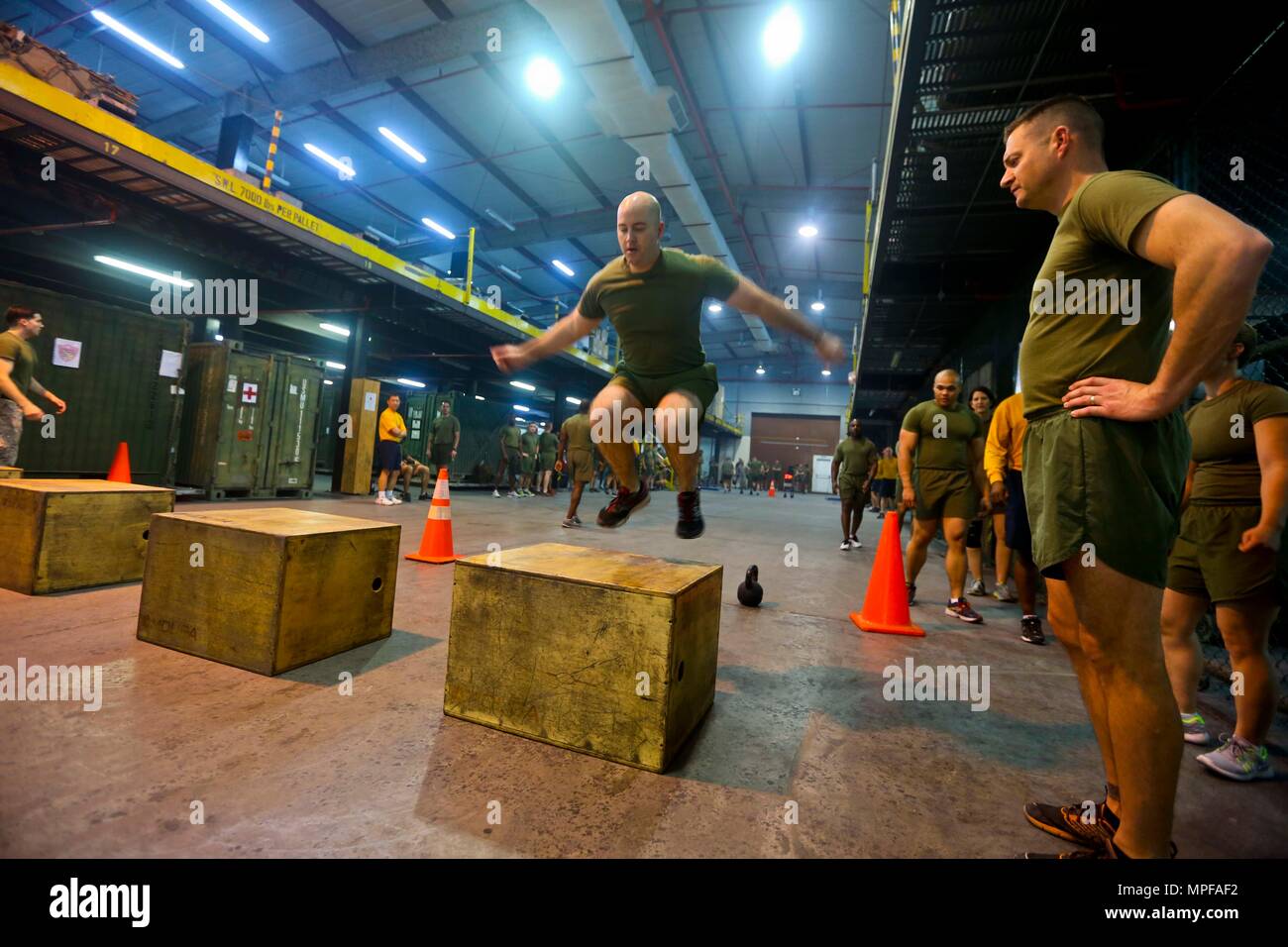 U.S. Marine Sgt. Christopher Nannery, a distribution clerk with Naval ...