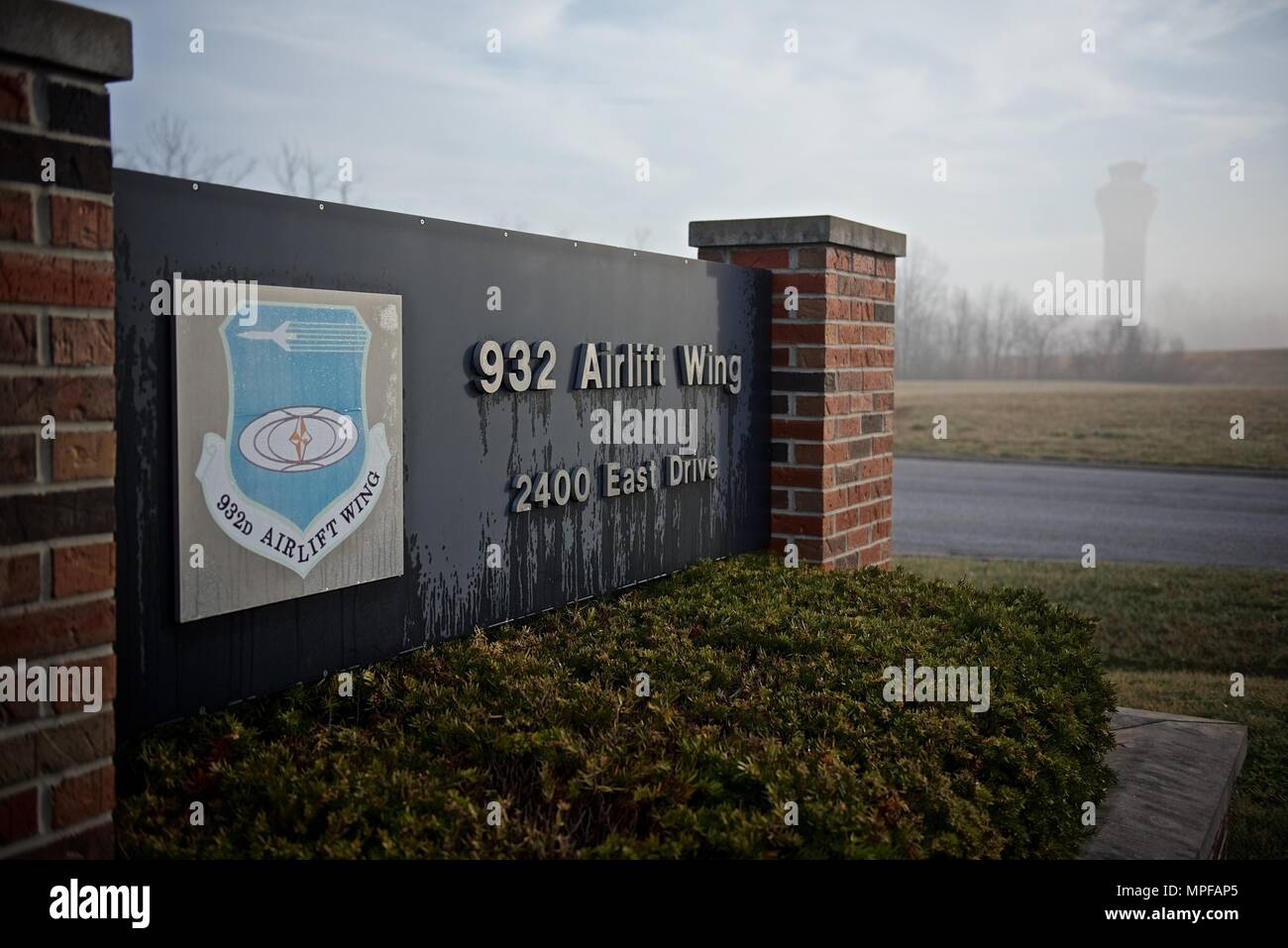 Scott air force base tower hi-res stock photography and images - Alamy