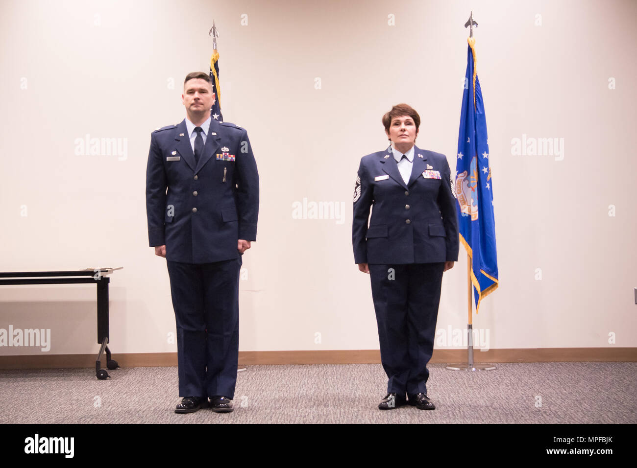 Lt. Col. Quinton Sasnett, 403rd Maintenance Squadron commander and ...
