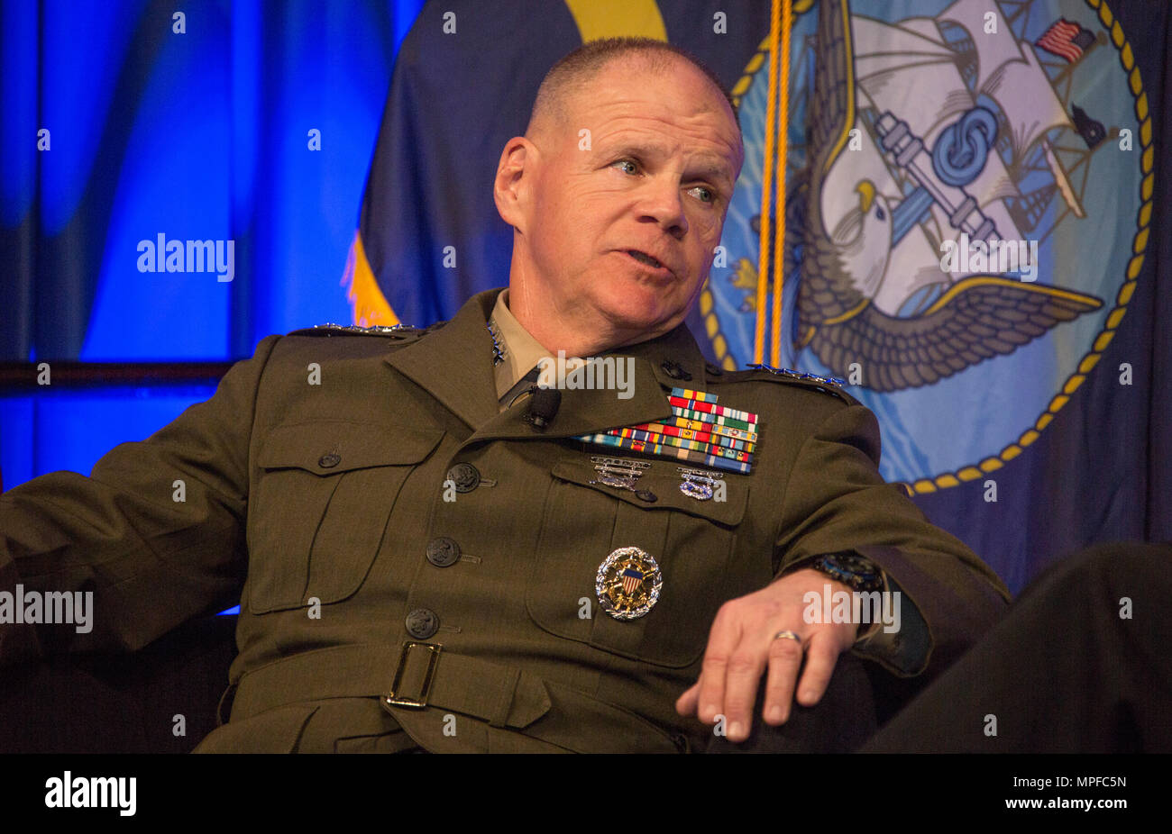 Commandant of the Marine Corps Gen. Robert B. Neller speaks at the West ...