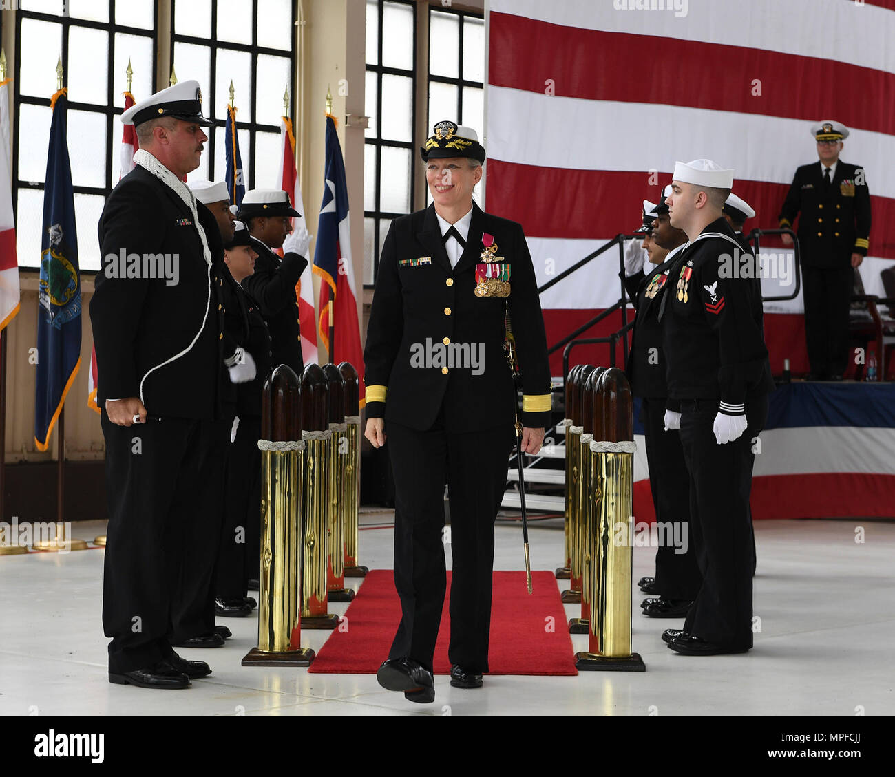 170223-N-UK306-121 JACKSONVILLE, Fla. (Feb. 23, 2017) Rear Adm. Mary M ...