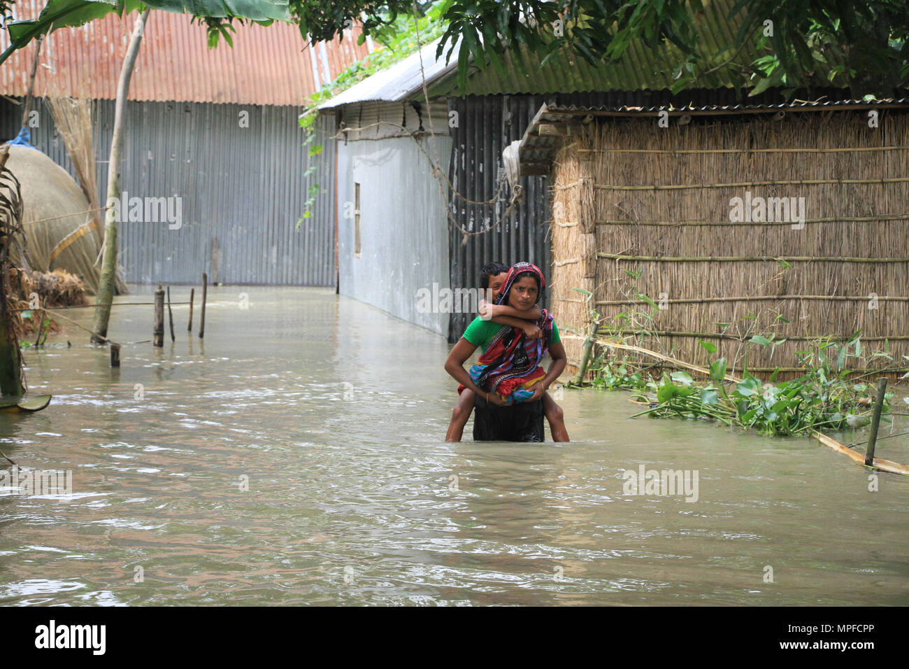 Bangladesh. Flood affected people in Bangladesh. Bangladesh has ...