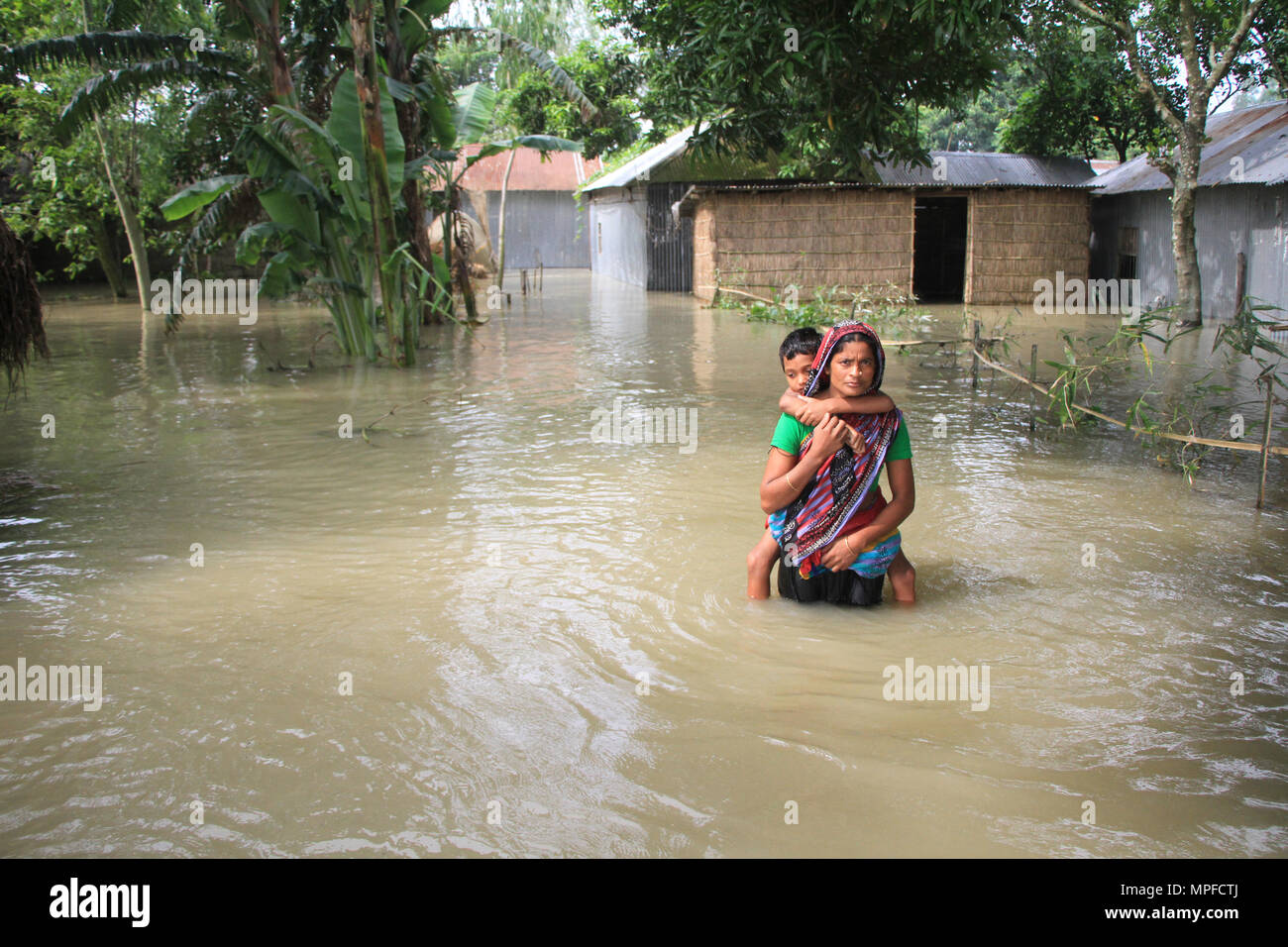 Bangladesh. Flood affected people in Bangladesh. Bangladesh has ...