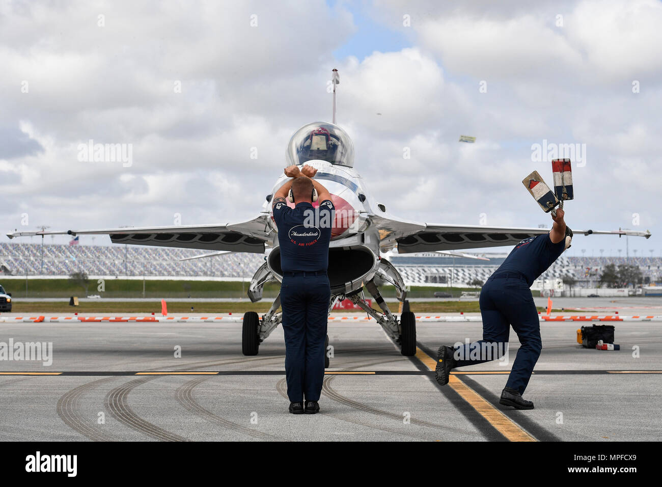 Thunderbirds arrival hi-res stock photography and images - Alamy