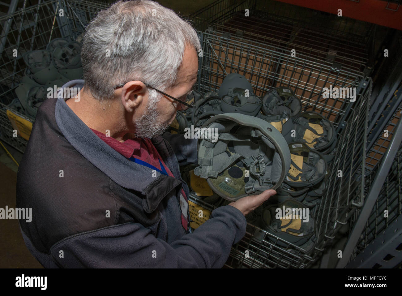Danny Crabb, 88th Logistics Readiness Squadron lead warehouse ...