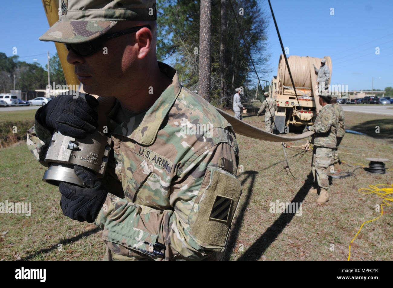 Sgt. Joshua Smith, a petroleum supply specialist with 135th ...