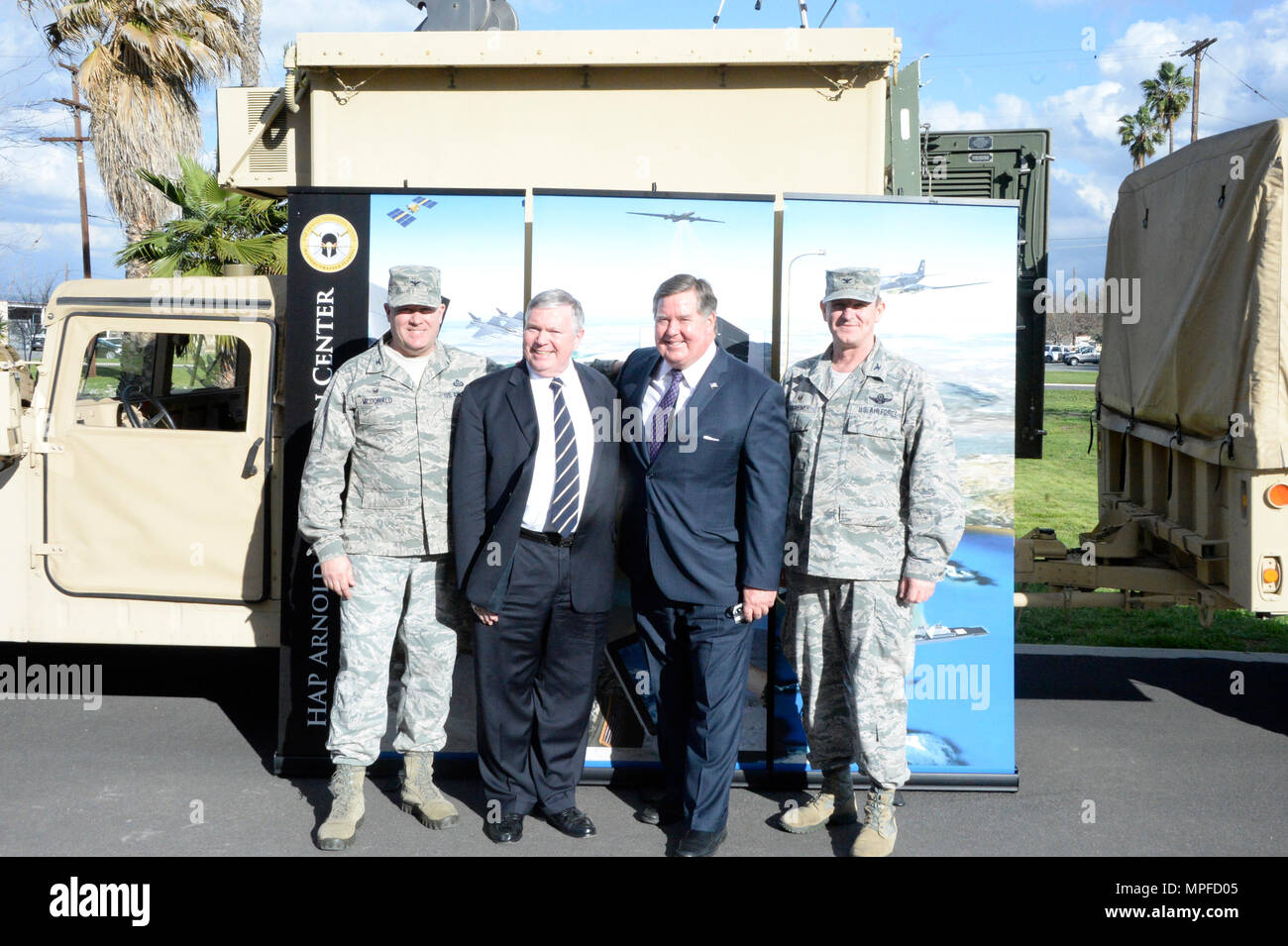The 163d Attack Wing showcased the Hap Arnold Center, Training Through ...