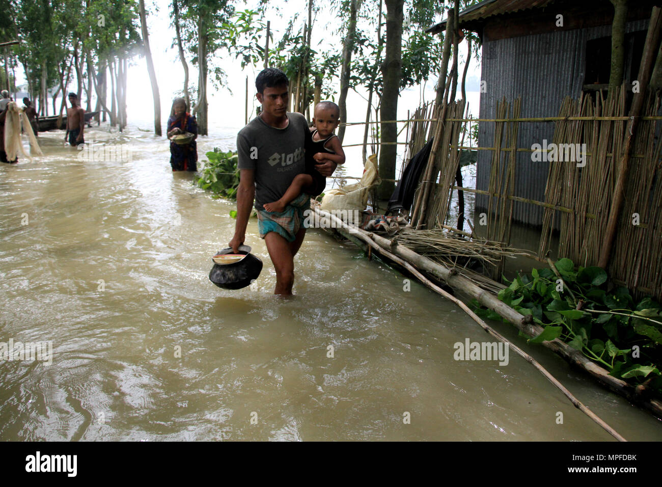Ganges river floods bangladesh hi-res stock photography and images - Alamy