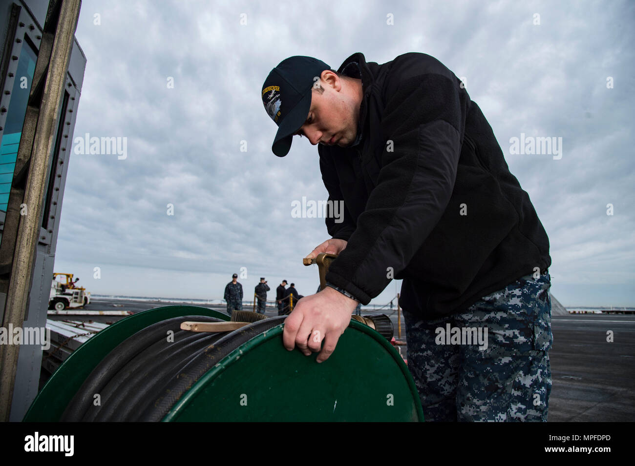 170222-N-OS569-005 NORFOLK, Va. (Feb. 22, 2017) Aviation Boatswain’s ...