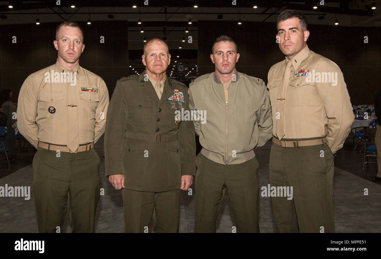Commandant of the Marine Corps Gen. Robert B. Neller poses for a photo ...