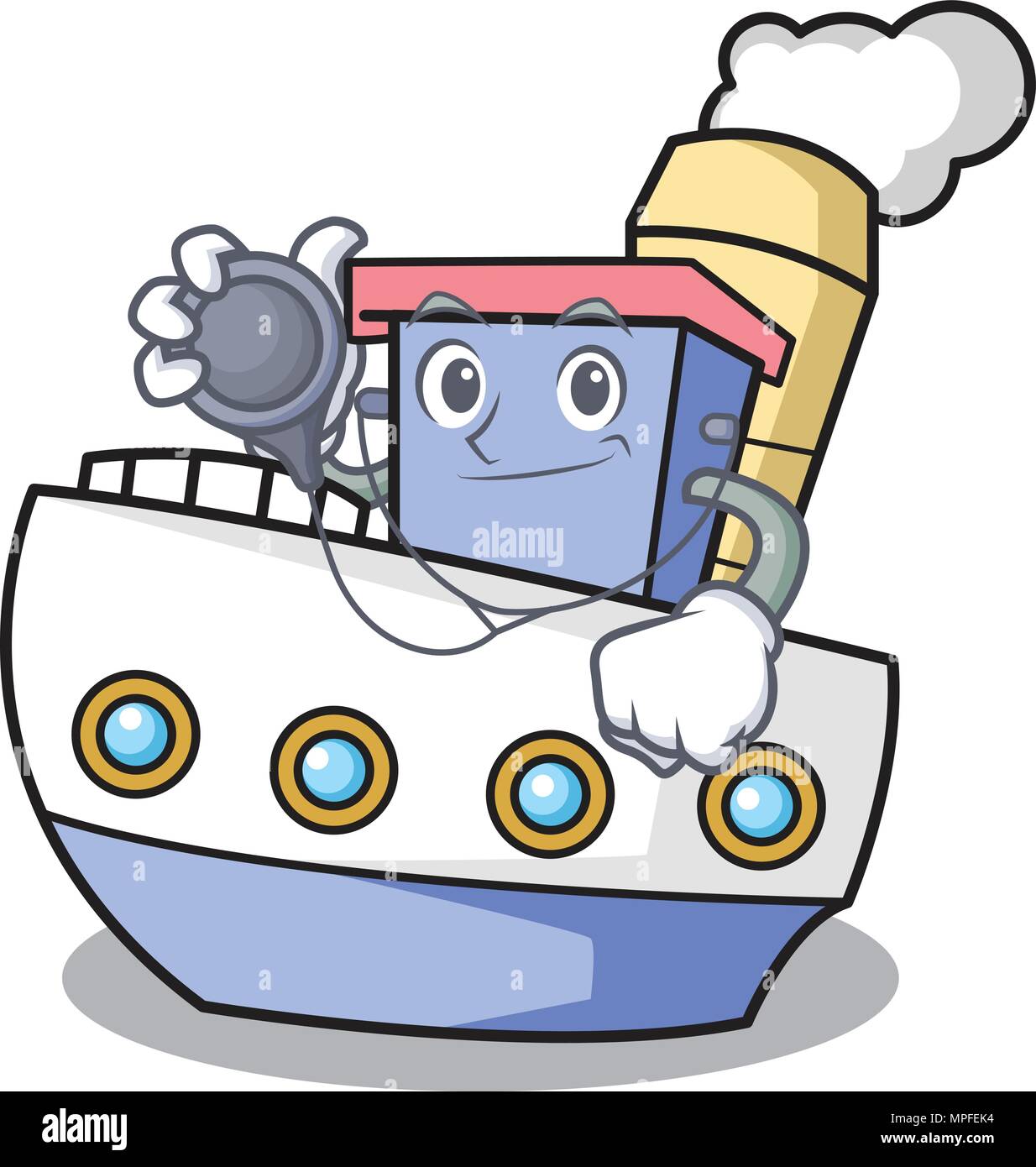 Doctor boat Stock Vector Images - Alamy