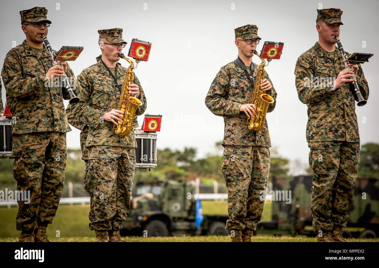 III Marine Expeditionary Force Band performed during Combat Logistics ...