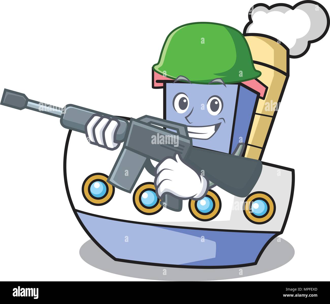 Gun cruiser Stock Vector Images - Alamy