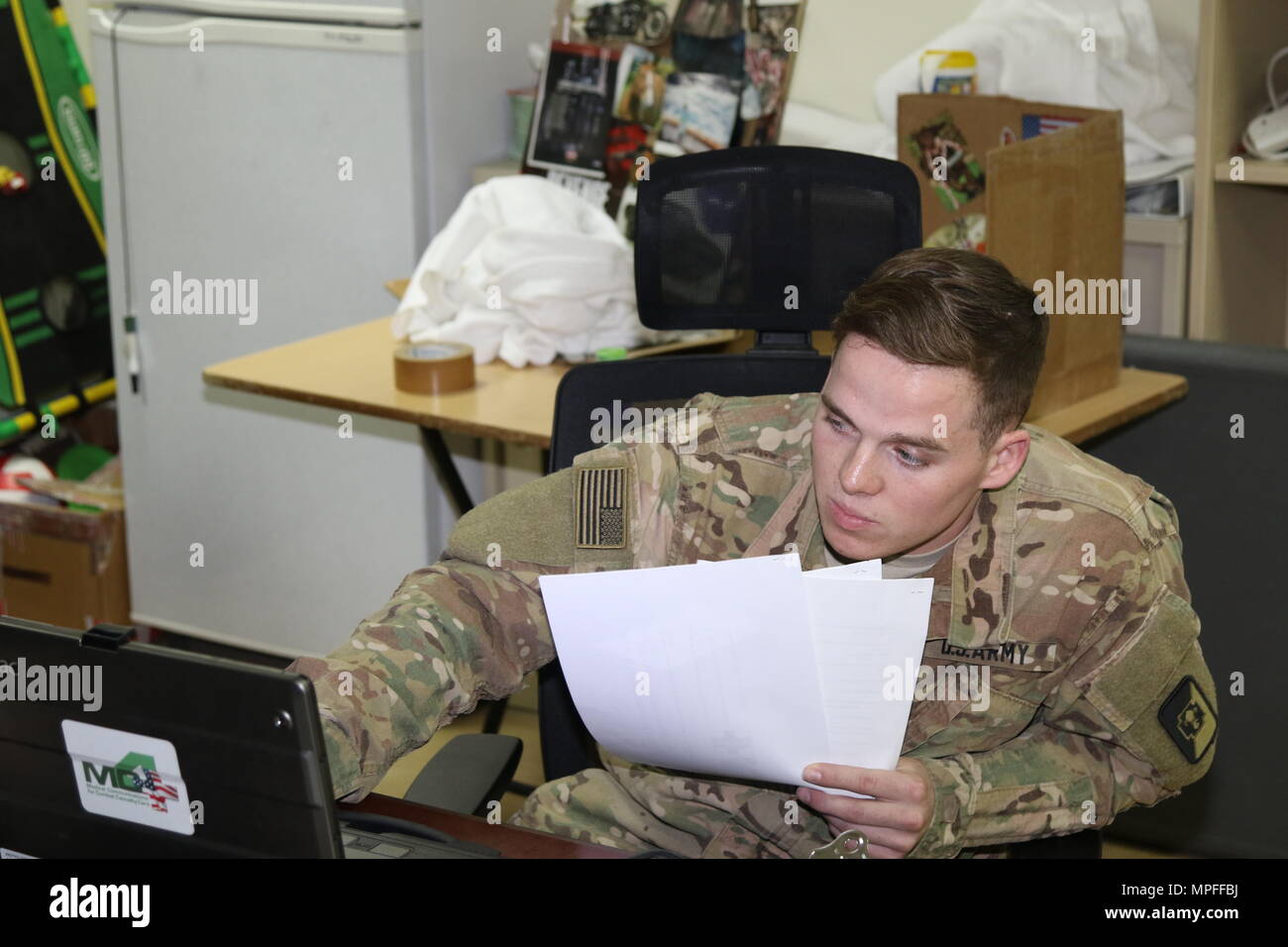 98th combat stress control team hi-res stock photography and images - Alamy