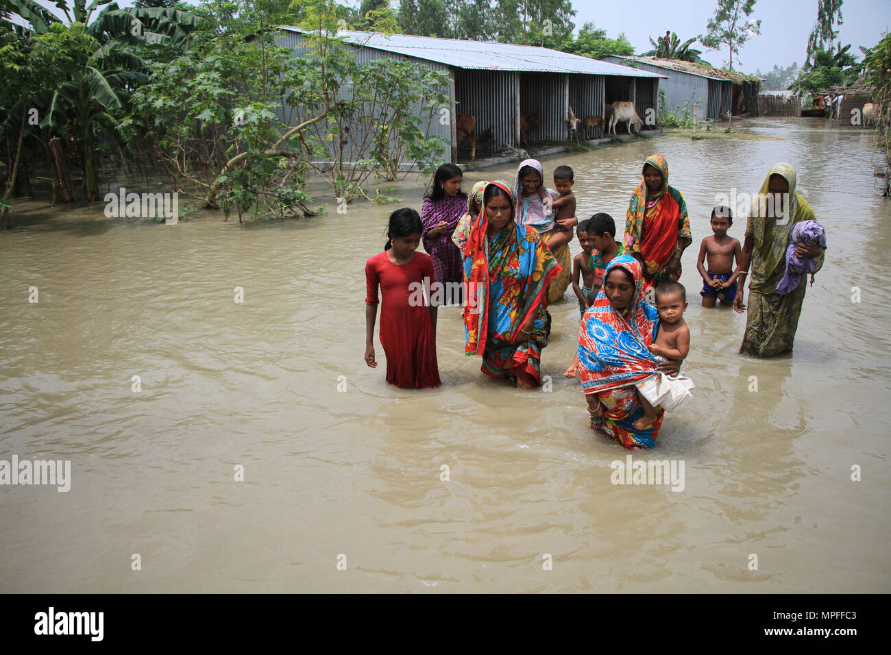 Bangladesh. Flood affected people in Bangladesh. Bangladesh has ...