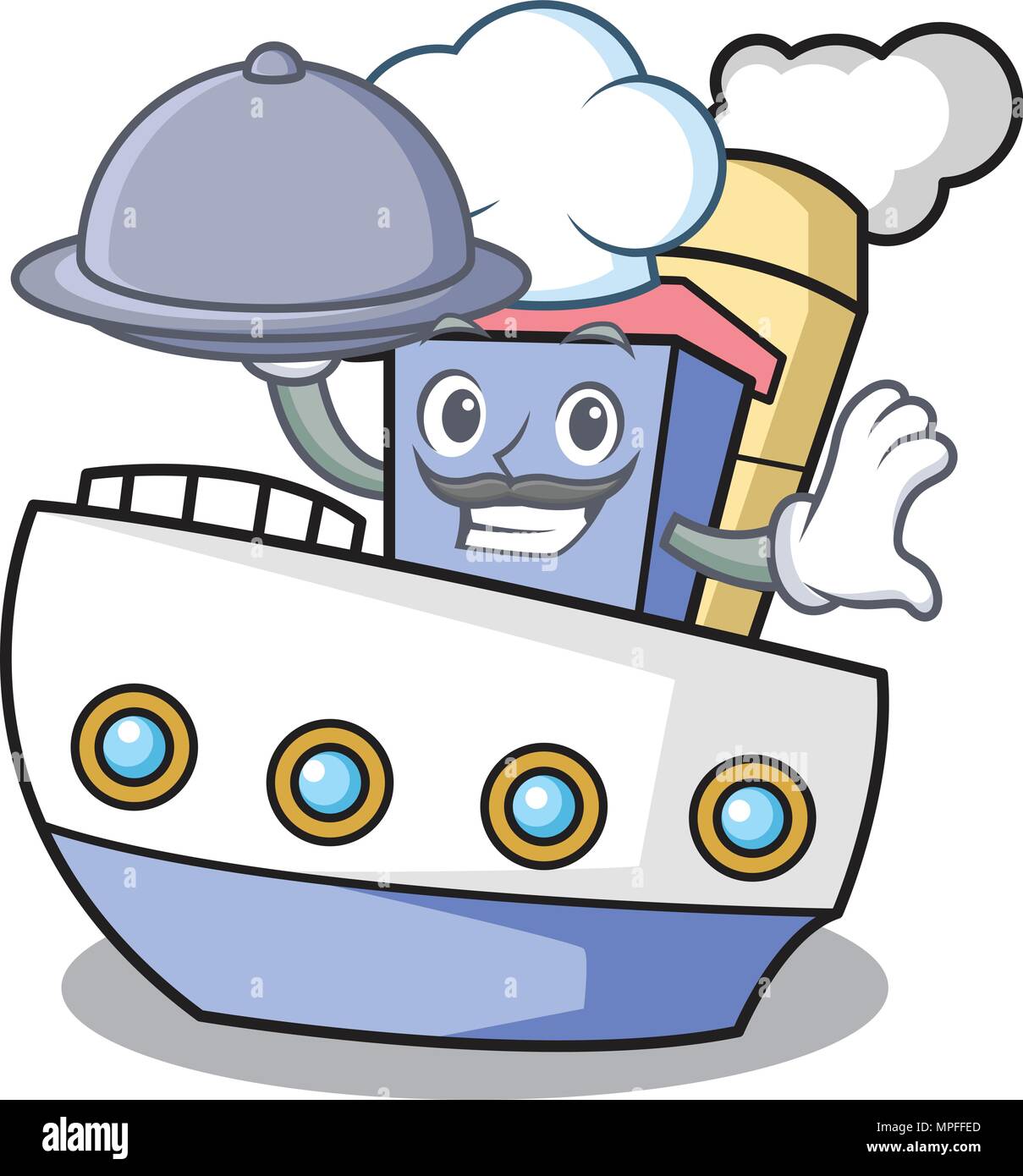 Cruise ship cook Stock Vector Images - Alamy