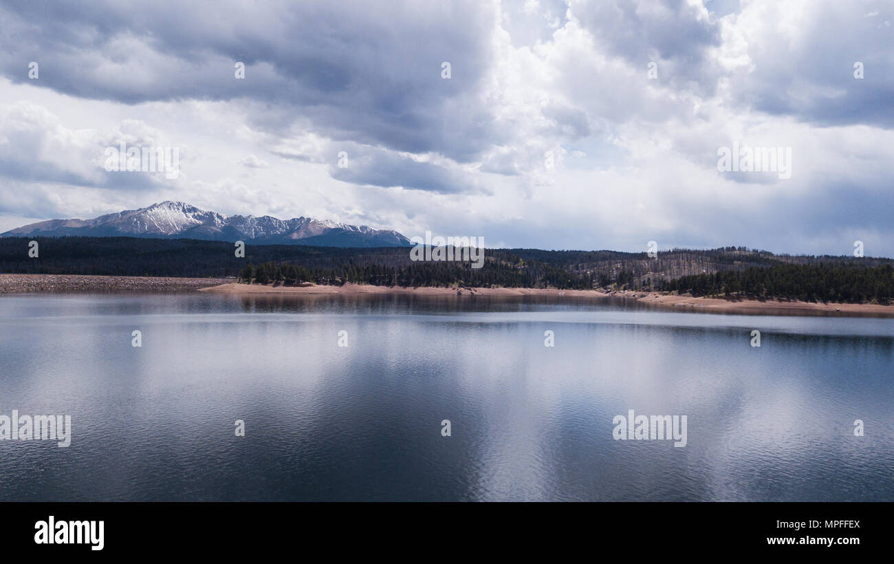 Rampart Reservoir, Pike National Forest, Colorado Stock Photo - Alamy
