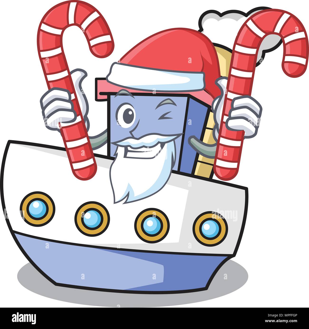 Santa Cruise Stock Vector Images - Alamy